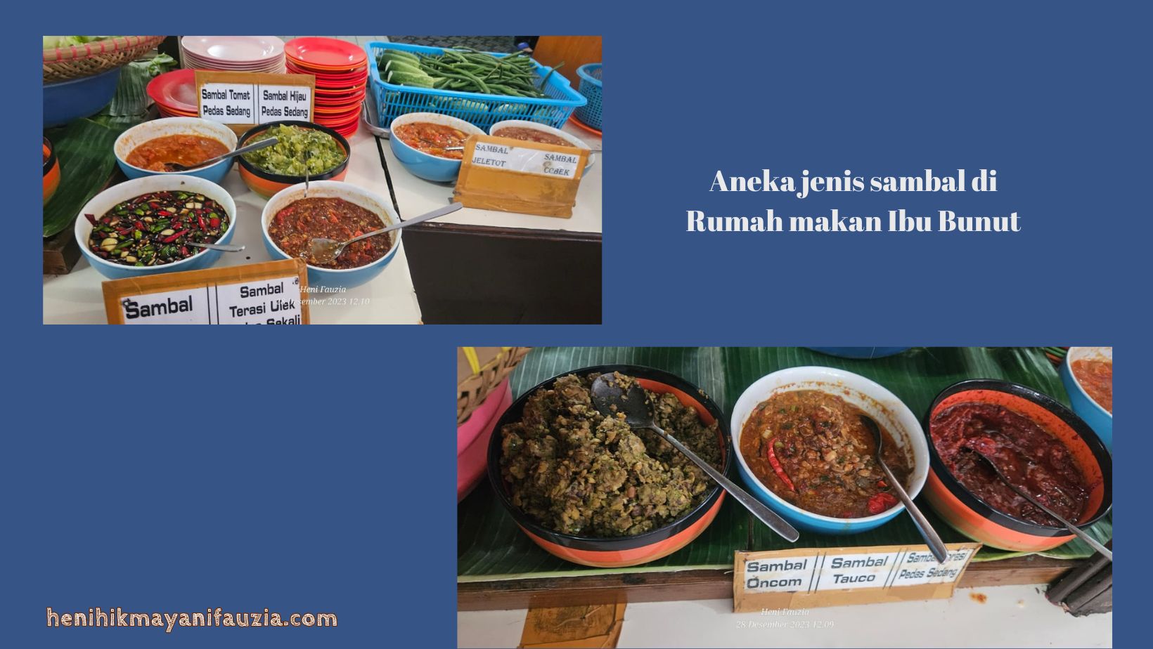 Makanan Khas Sunda Rumah Makan Ibu Bunut di Kota Sukabumi ...