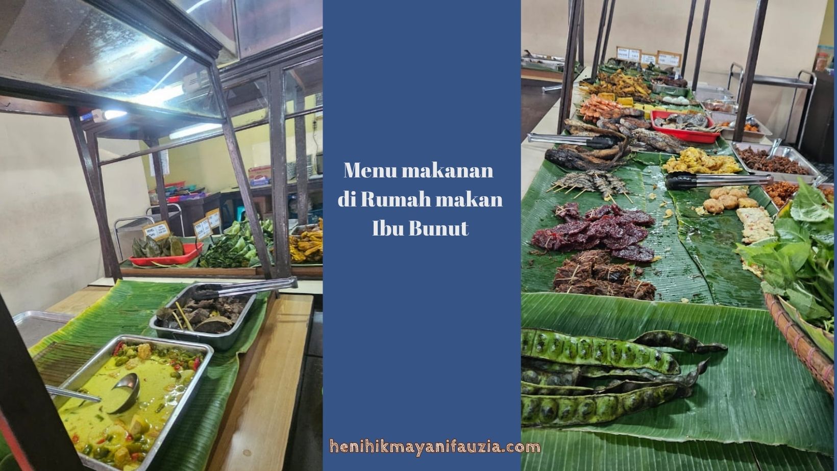 Makanan Khas Sunda Rumah Makan Ibu Bunut di Kota Sukabumi ...