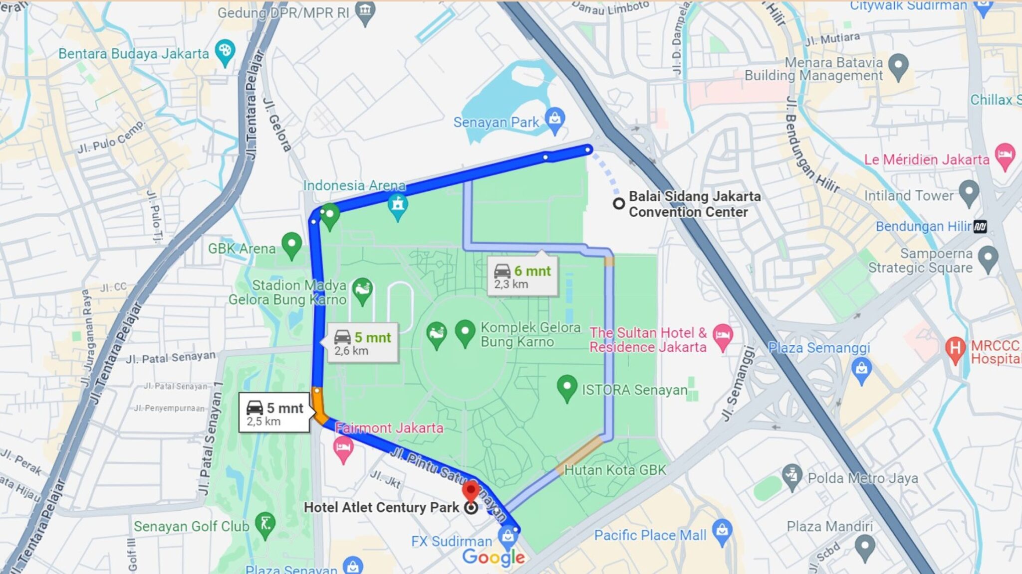 Hotel Century Park: Rekomendasi Tempat Menginap di Sekitar Senayan ...