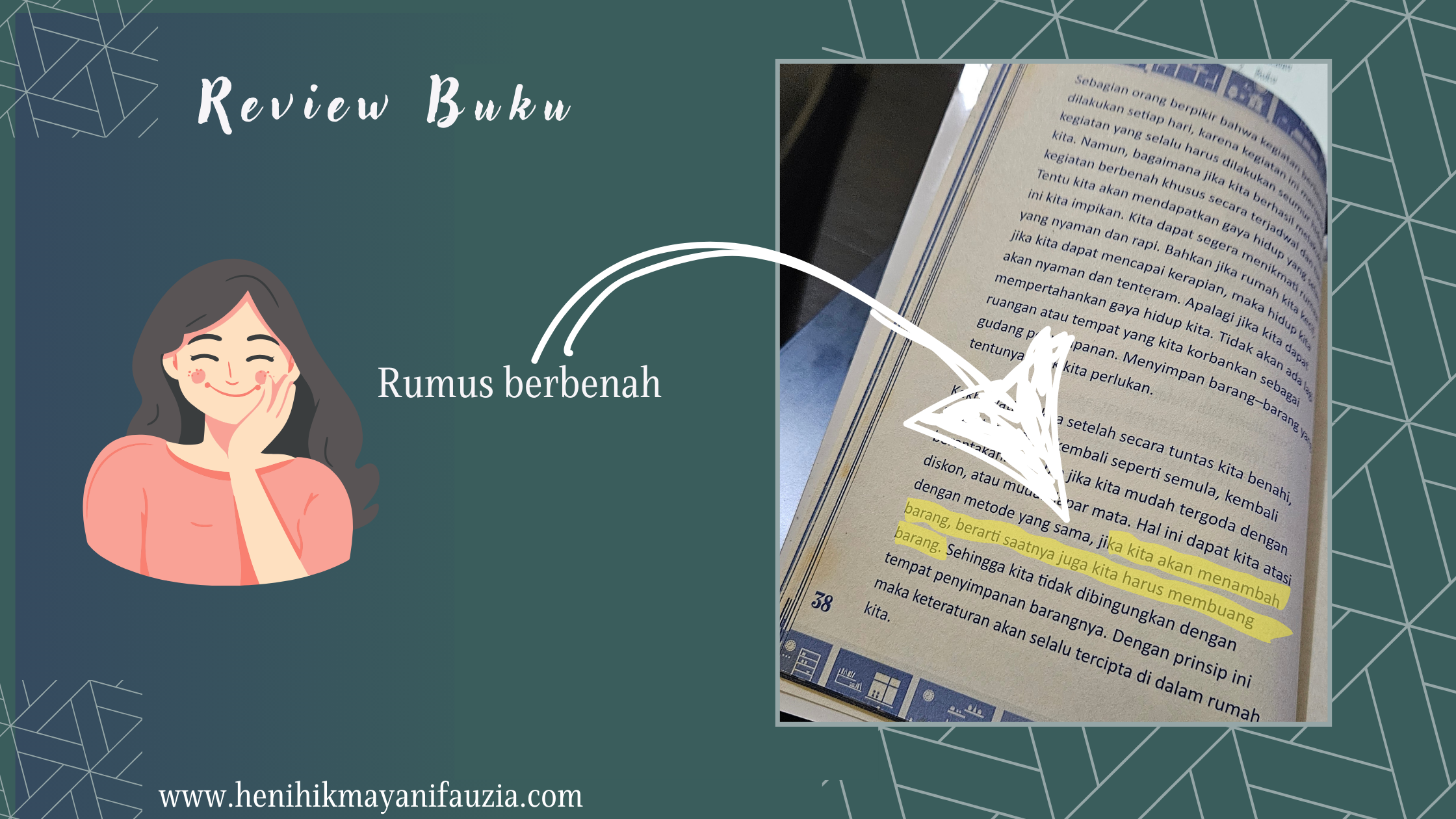 Yuk Berbenah: Review Buku Seni Membersihkan Rumah - henihikmayanifauzia.com